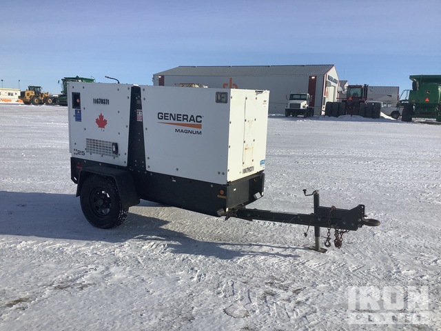 2017 Generac Magnum 25 25 kW Mobile Portable Generator Set in Rouleau ...