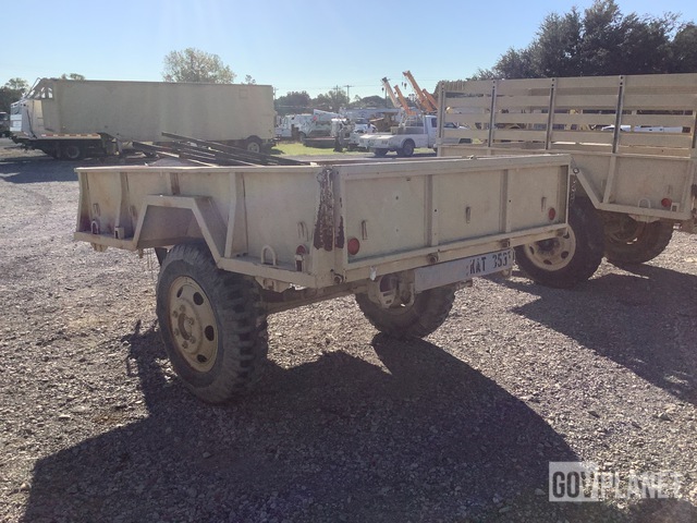 Surplus US ARMY Tank Automotive Command M105A2 Cargo Trailer in ...