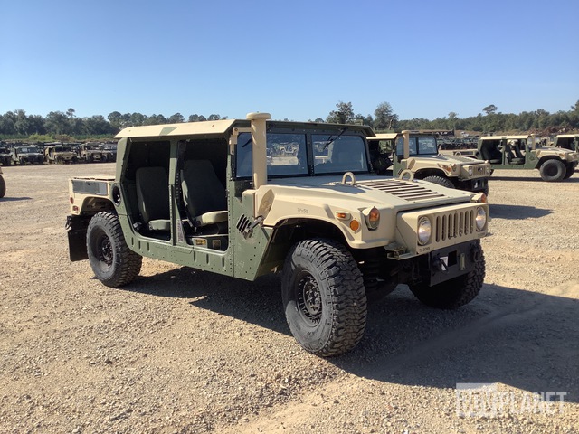 Surplus 2008 AM General M1165A1 HMMWV 4 Door Hard Top w/Truck Body in ...