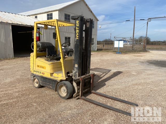 1999 Hyster S40XM 3400 lb Cushion Tire Forklift in McGregor, Texas ...