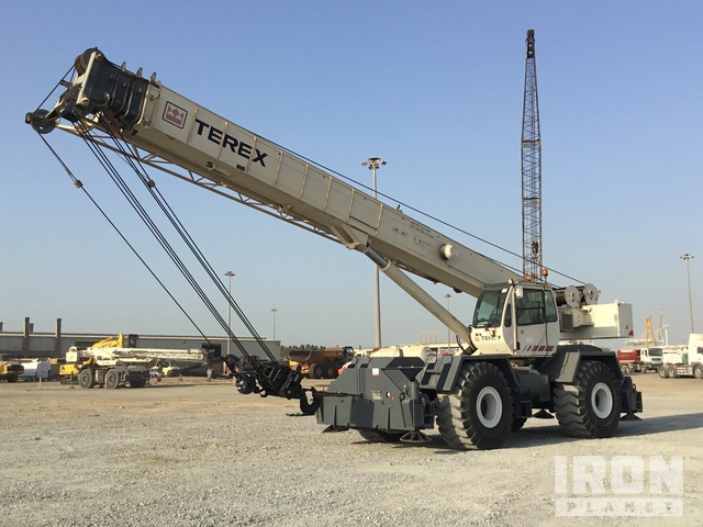 2008 Terex RT780 4x4x4 Rough Terrain Crane, Rough Terrain Crane