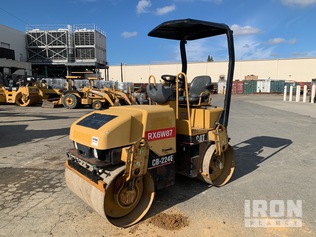 2007 Cat CB-224E Double Drum Roller in Santa Clara, California, United ...
