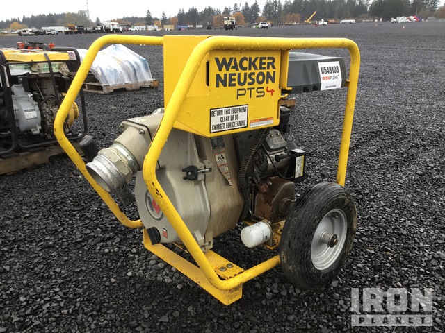 Wacker Neuson PTS4V Water Pump in Chehalis, Washington, United States ...
