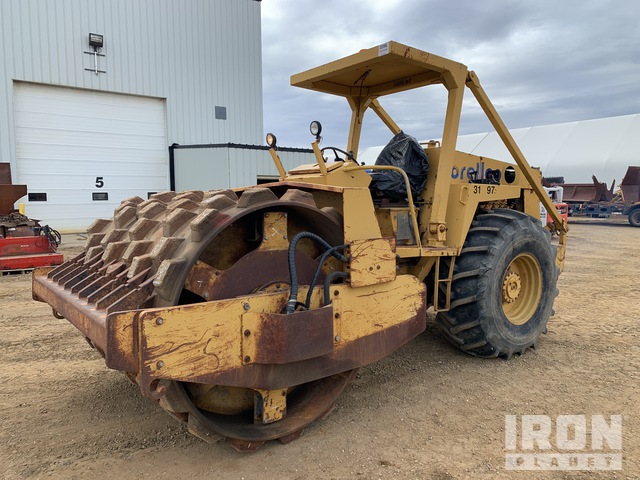 1980 Dynapac CA25PD Padfoot Drum Compactor in Nisku, Alberta, Canada ...