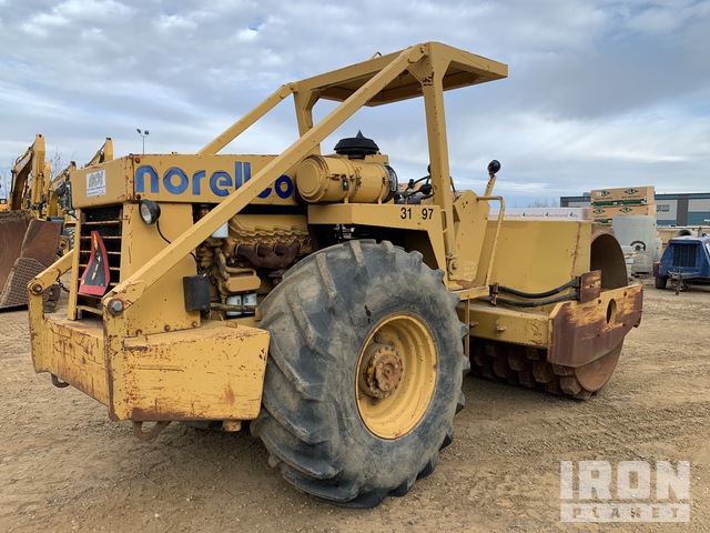1980 Dynapac CA25PD Padfoot Drum Compactor in Nisku, Alberta, Canada ...