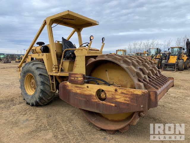 1980 Dynapac CA25PD Padfoot Drum Compactor in Nisku, Alberta, Canada ...