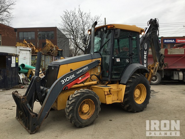 2014 John Deere 310SK 4x4 Backhoe Loader, Loader Backhoe