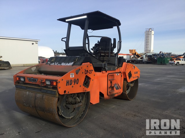 2006 Hamm HD90 Double Drum Roller in Saint-Étienne-des-Grès, Quebec ...