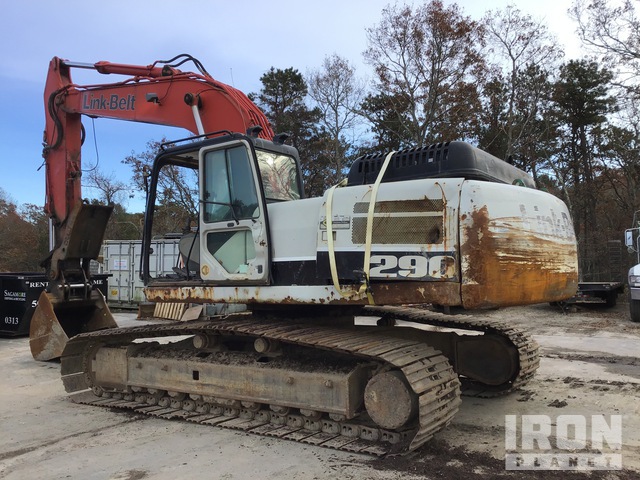2007 Link-Belt 290X2 Tracked Excavator in Sagamore Beach, Massachusetts ...