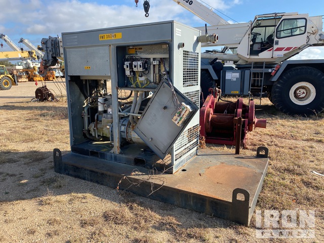 2000 Atlas Copco GA55 307 cfm Skid Mounted Electric Air Compressor in ...