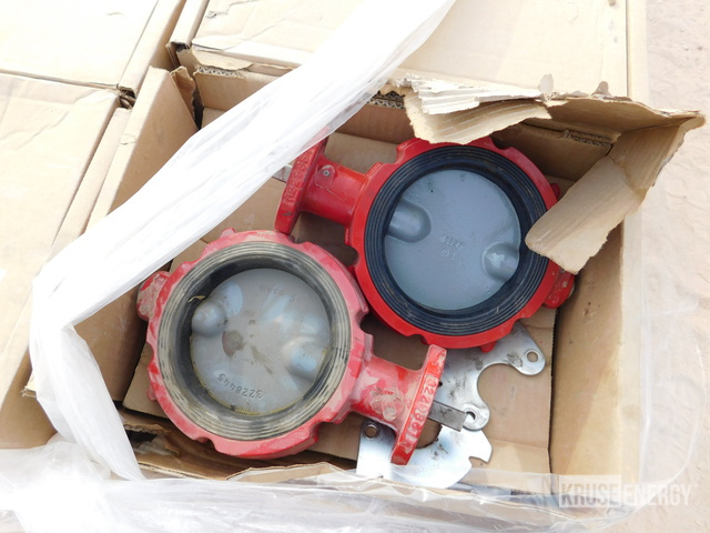 Quantity of FMC Weco 5” Butterfly Valves in Midland, Texas, United ...