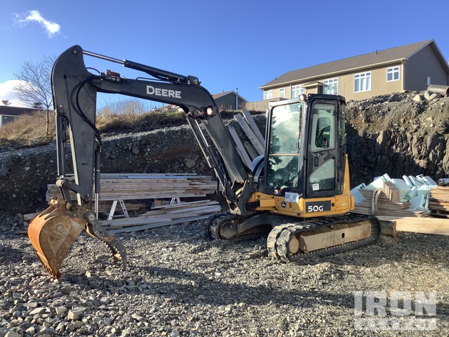 2016 John Deere 50G Mini Excavator in Torbay, Newfoundland and Labrador ...