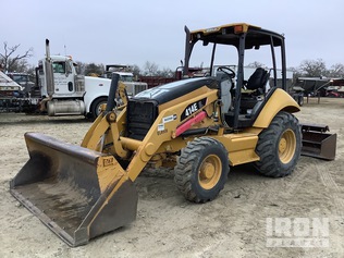 2007 Cat 414E IL 4x4 Landscape Loader in Bryan, Texas, United States ...