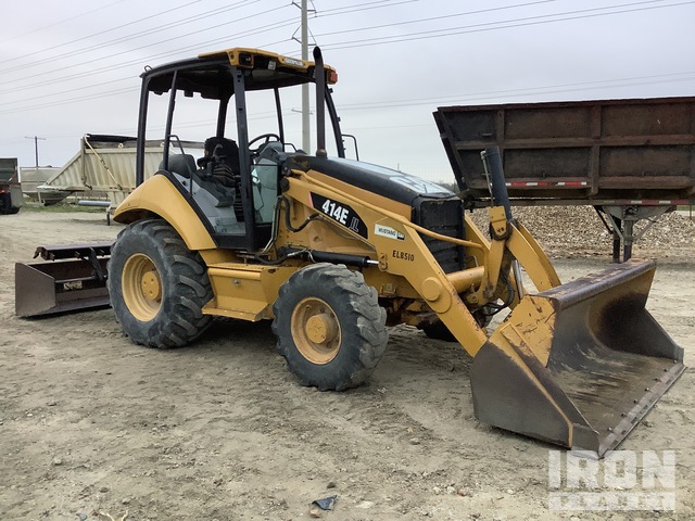 2007 Cat 414E IL 4x4 Landscape Loader in Bryan, Texas, United States ...
