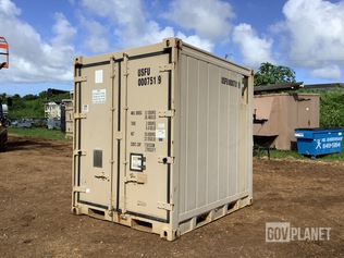 Surplus Charleston Marine CMCI 174 Refrigerated Storage Container in ...