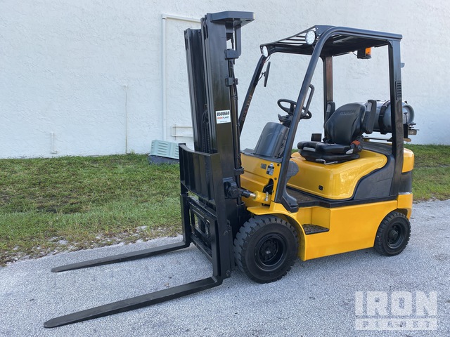 2017 (unverified) Hyundai 18L-7M 3000 lb Pneumatic Tire Forklift in ...