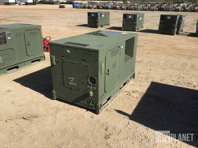 Surplus 2013 Cummins Power Generation MEP-1040 10kW Generator Set in ...