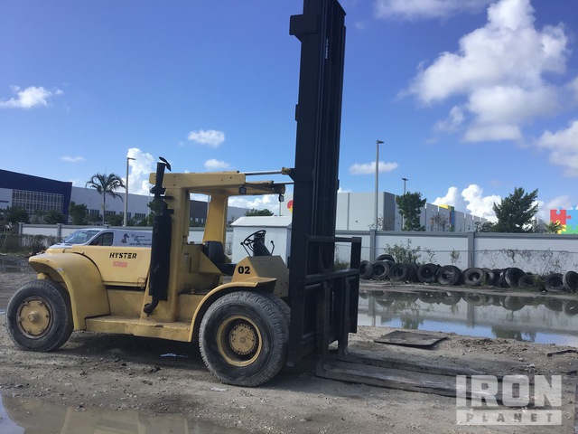 1983 Hyster H300D Rough Terrain Forklift in Hialeah, Florida, United ...