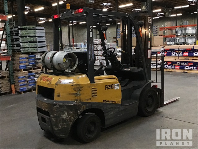 2007 (unverified) TCM FG25 8700 lb Pneumatic Tire Forklift in Baltimore ...