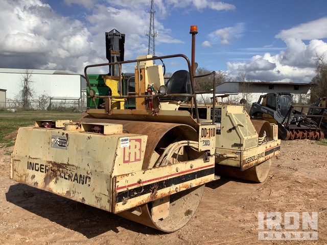 1993 Ingersoll-Rand DD-110 Vibratory Double Drum Roller in Alexandria ...
