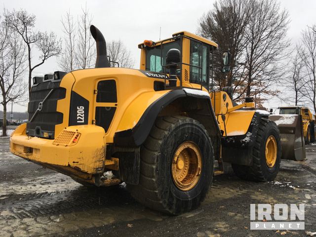 2012 (unverified) Volvo L220G Wheel Loader, Latham, New York, Estados ...