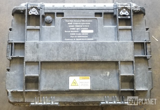 (4) Pelican USMC General Mechanics Tool Box (Tools not included) in ...