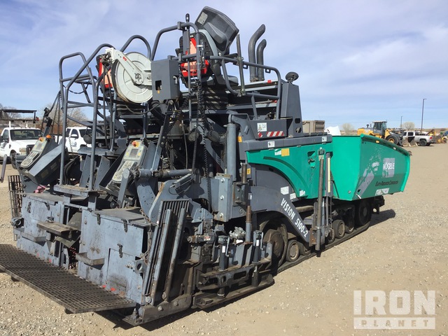 2015 Vogele Vision 5100-2 Track Asphalt Paver in Dewey, Arizona, United ...