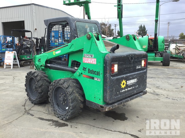 2016 Bobcat S630 Skid Steer Loader in Chino, California, United States ...