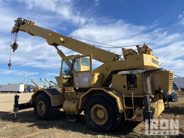 1981 Grove RT630 60000 lb 4x4x4 Rough Terrain Crane in McGregor, Texas ...