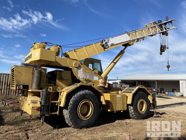 1981 Grove RT630 60000 lb 4x4x4 Rough Terrain Crane in McGregor, Texas ...