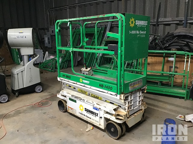 2017 Hybrid HB-1430 Electric Scissor Lift in Pensacola, Florida, United ...