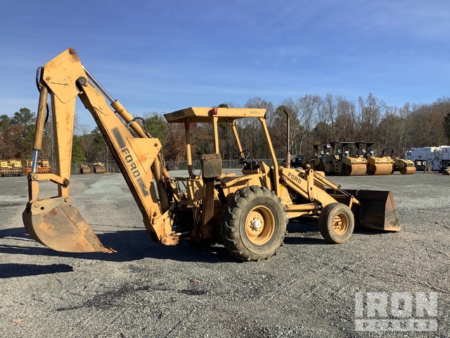 1990 Ford 555B 4x2 Backhoe Loader in Carthage, North Carolina, United ...