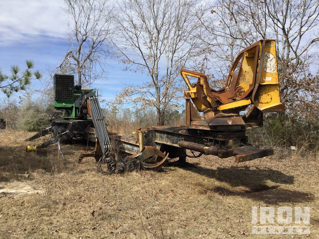 2008 John Deere 437C Knuckle Boom Trailer Mounted Log Loader in ...