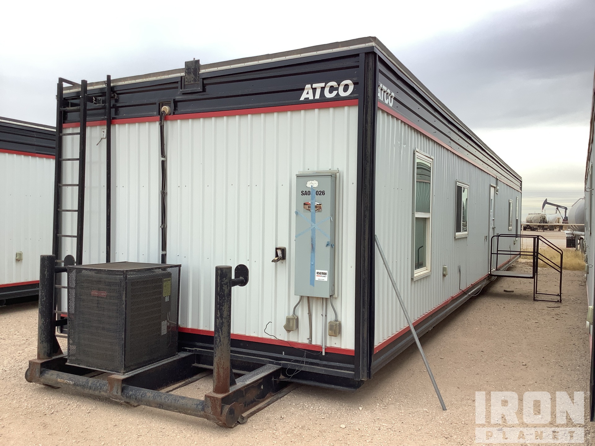 Mobile Trailer Mount Cargo Container