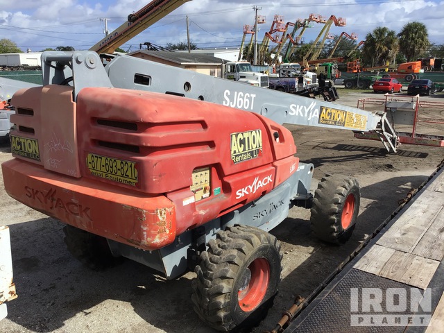 2014 Skyjack SJ66T 4WD Diesel Telescopic Boom Lift in West Palm Beach ...