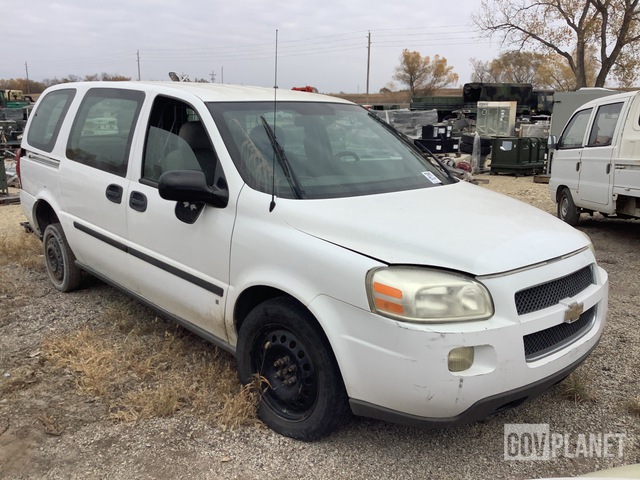 Surplus 2008 Chevrolet Uplander Minivan in Abilene, Kansas, United ...