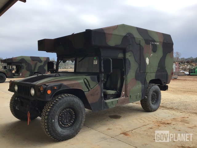 Surplus 2002 AM General M997A2 HMMWV 2 Door Hard Top w/Ambulance Body ...