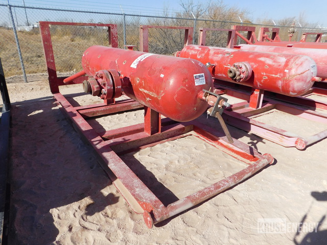 2011 24" x 102" 5k Skid Mtd Vertical Sand Separator in Midland, Texas ...