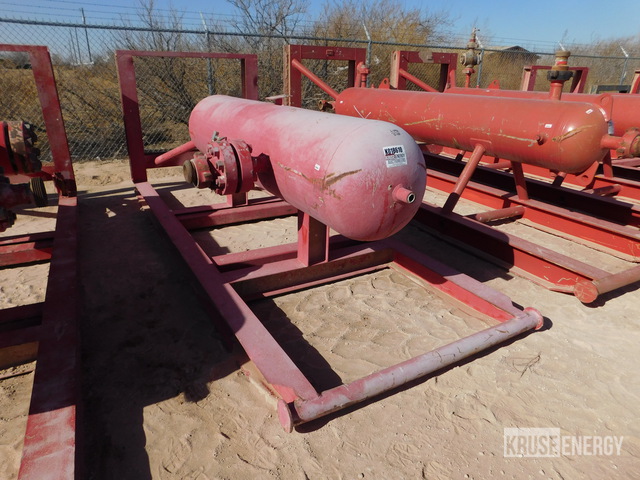 24" x 102" 5k Skid Mtd Vertical Sand Separator in Midland, Texas ...