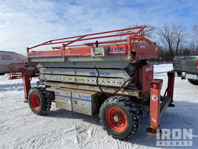 2004 Skyjack SJ7127 Dual Fuel 4x4 Scissor Lift in Bolton, Ontario ...