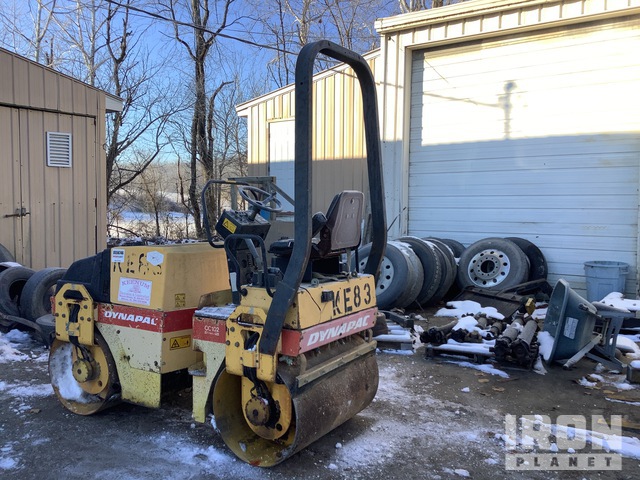 1996 Dynapac CC102 Double Drum Roller in Hamlin, West Virginia, United ...