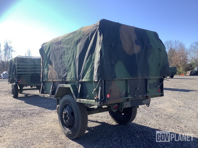 Surplus US ARMY Tank Automotive Command M105A2 Cargo Trailer in ...