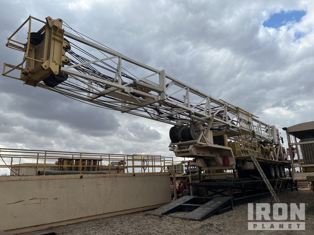 1980 Challenger 320A Drilling Rig w/ (2) Mud Pumps & (2) Mobile ...