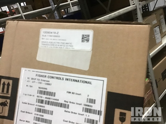 (21) Fisher i2P-100 Electro-Pneumatic Transducers (UNUSED) in Midland ...