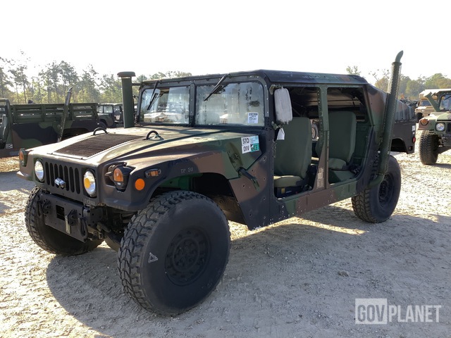 Surplus 2005 AM General M1045A2 HMMWV 4 Door Hard Top w/Slant Back in ...