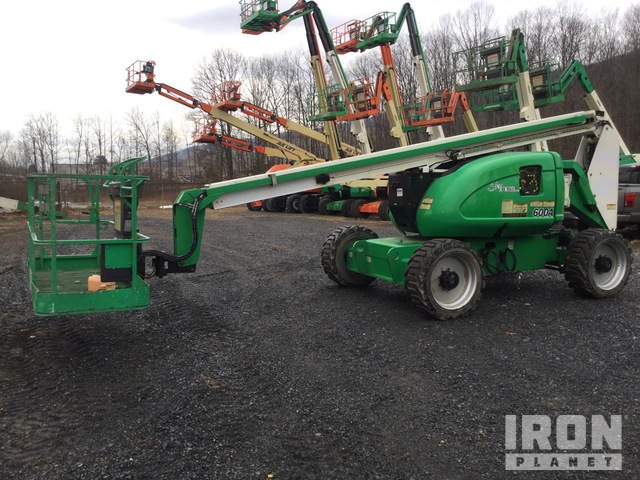 2014 JLG 600A 4WD Dual Fuel Articulating Boom Lift in Everett ...