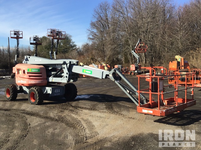 2013 Skyjack SJ63AJ 4WD Diesel Articulating Boom Lift in Paulsboro, New ...