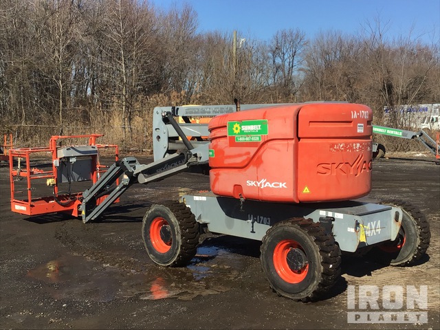 2014 Skyjack SJ46AJ Diesel Articulating Boom Lift in Paulsboro, New ...