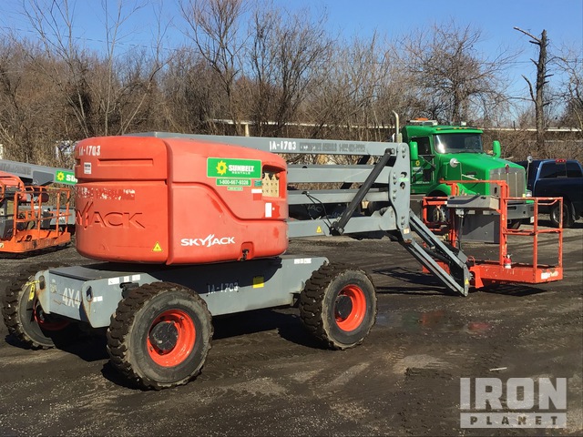 2014 Skyjack SJ46AJ Diesel Articulating Boom Lift in Paulsboro, New ...