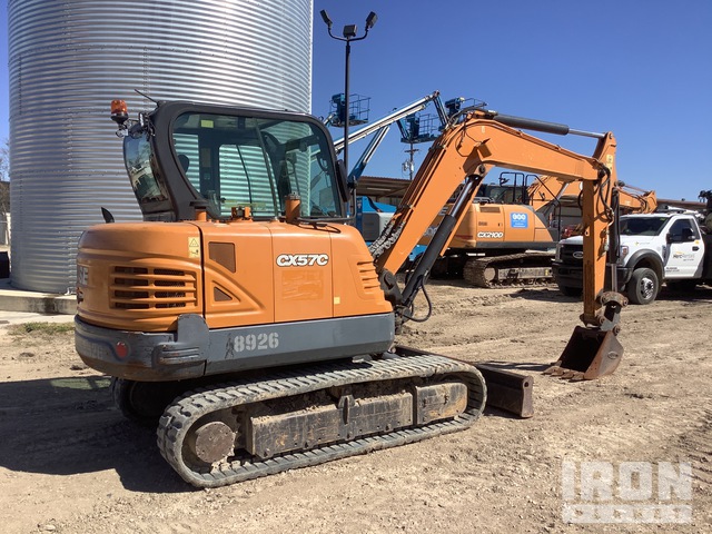 2017 Case CX57C Mini Excavator in Austin, Texas, United States ...